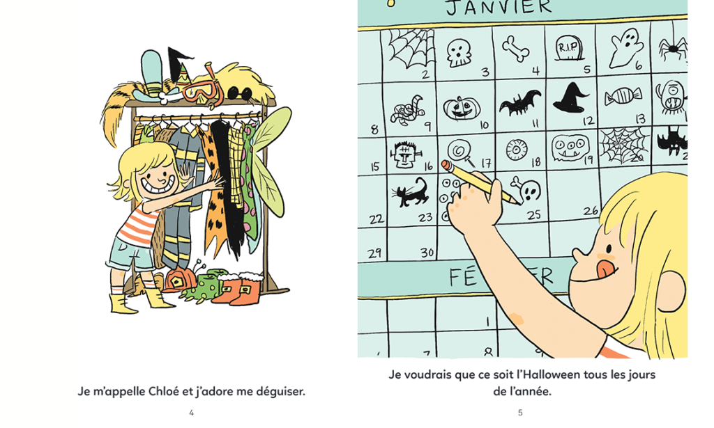 L'Halloween de Chloé - Orbie, autrice et illustratrice
