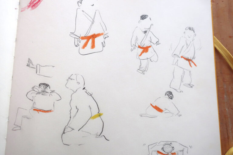 Karate, natation, motifs et trucs qui lisent - Orbie, autrice et ...